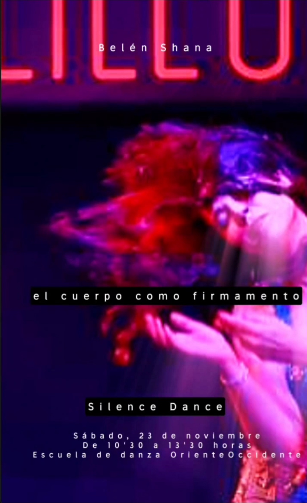 Curso silence dance presencial | Belén Shana Academy